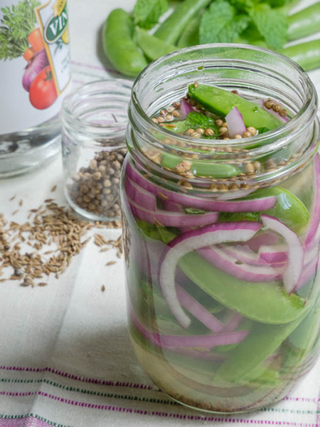 Pickled sugar snap peas – Travis County Master Gardeners Association